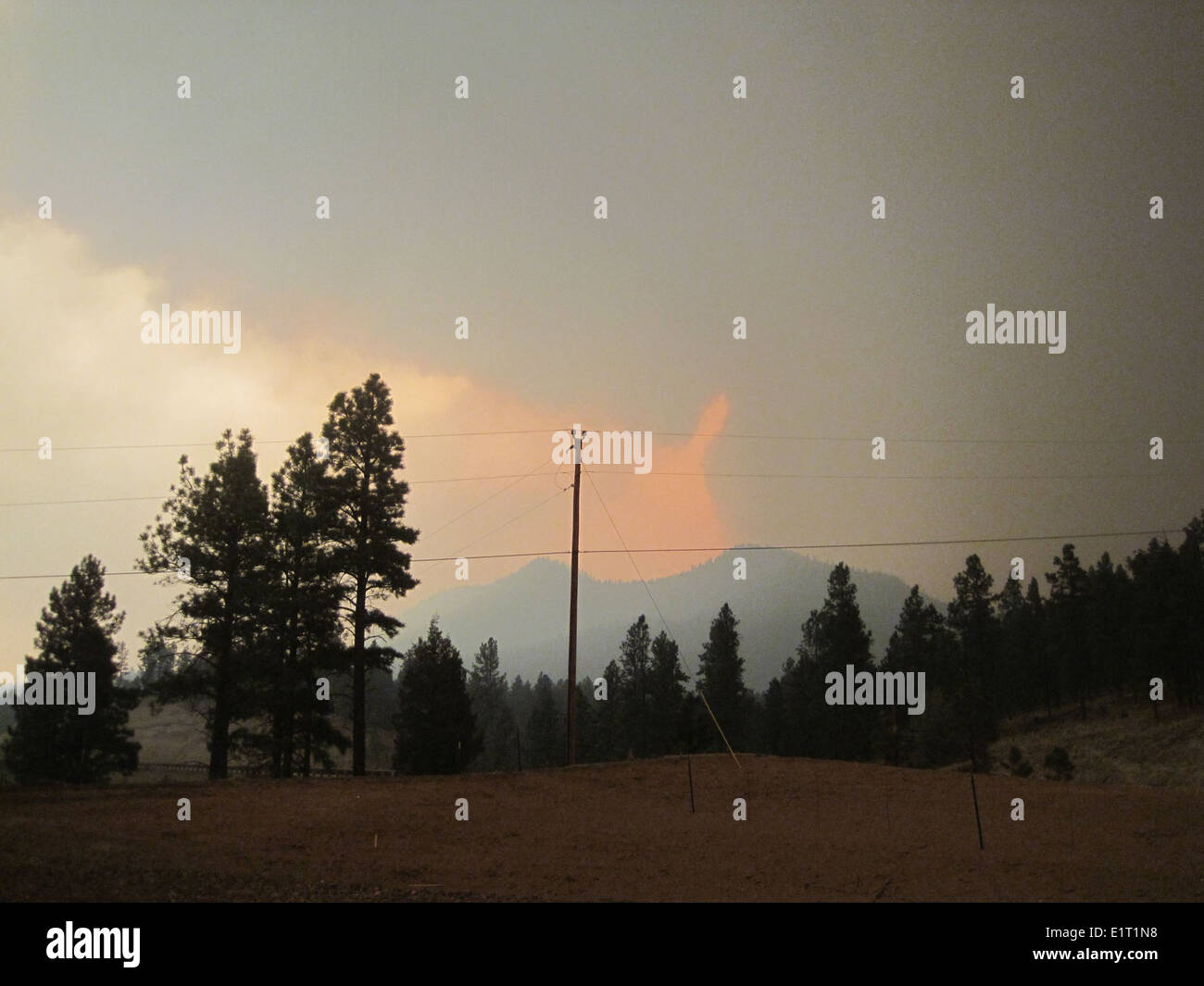 This image shows a scene from Apache-Sitgreaves National Forests in ...