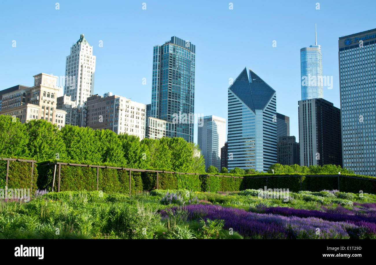 Lurie garden hi-res stock photography and images - Alamy