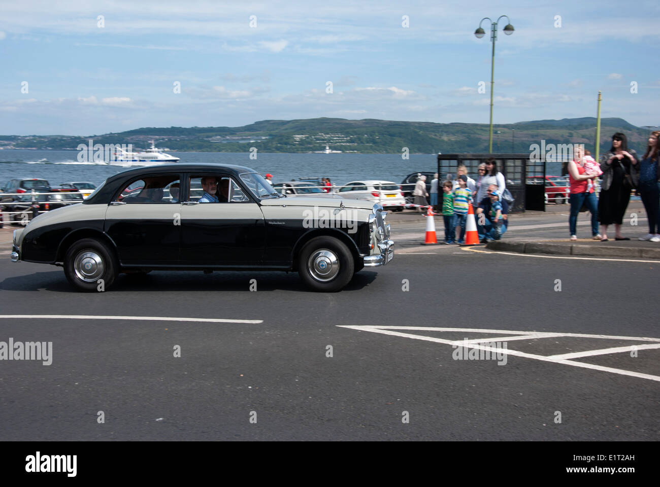 1959 Two tone Black and Gray Riley Two point six 2.6 Overdrive Classic ...