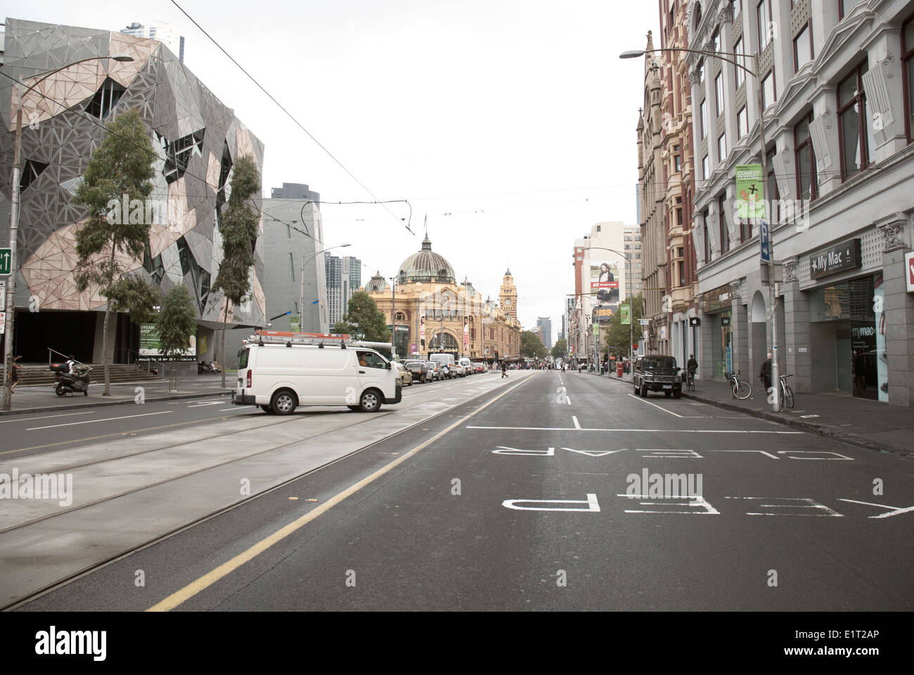 Flinders Street, Melbourne Australia Stock Photo - Alamy