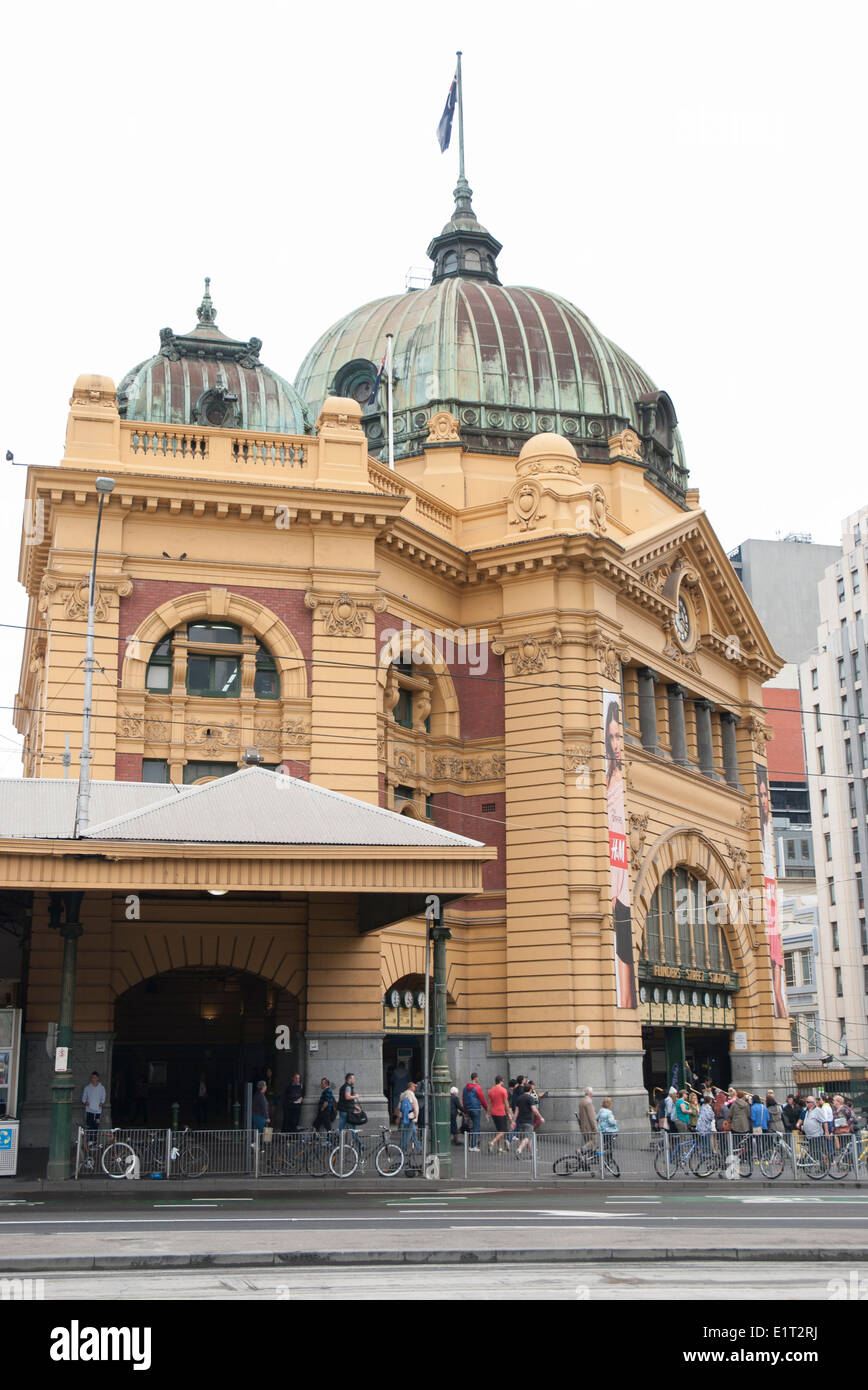 Flinders Street Station, Melbourne Australia Stock Photo - Alamy