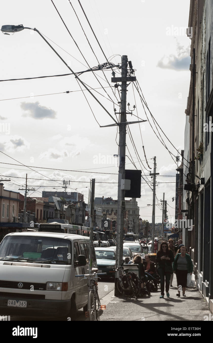 Brunswick Street Fitzroy Melbourne Australia Stock Photo - Alamy