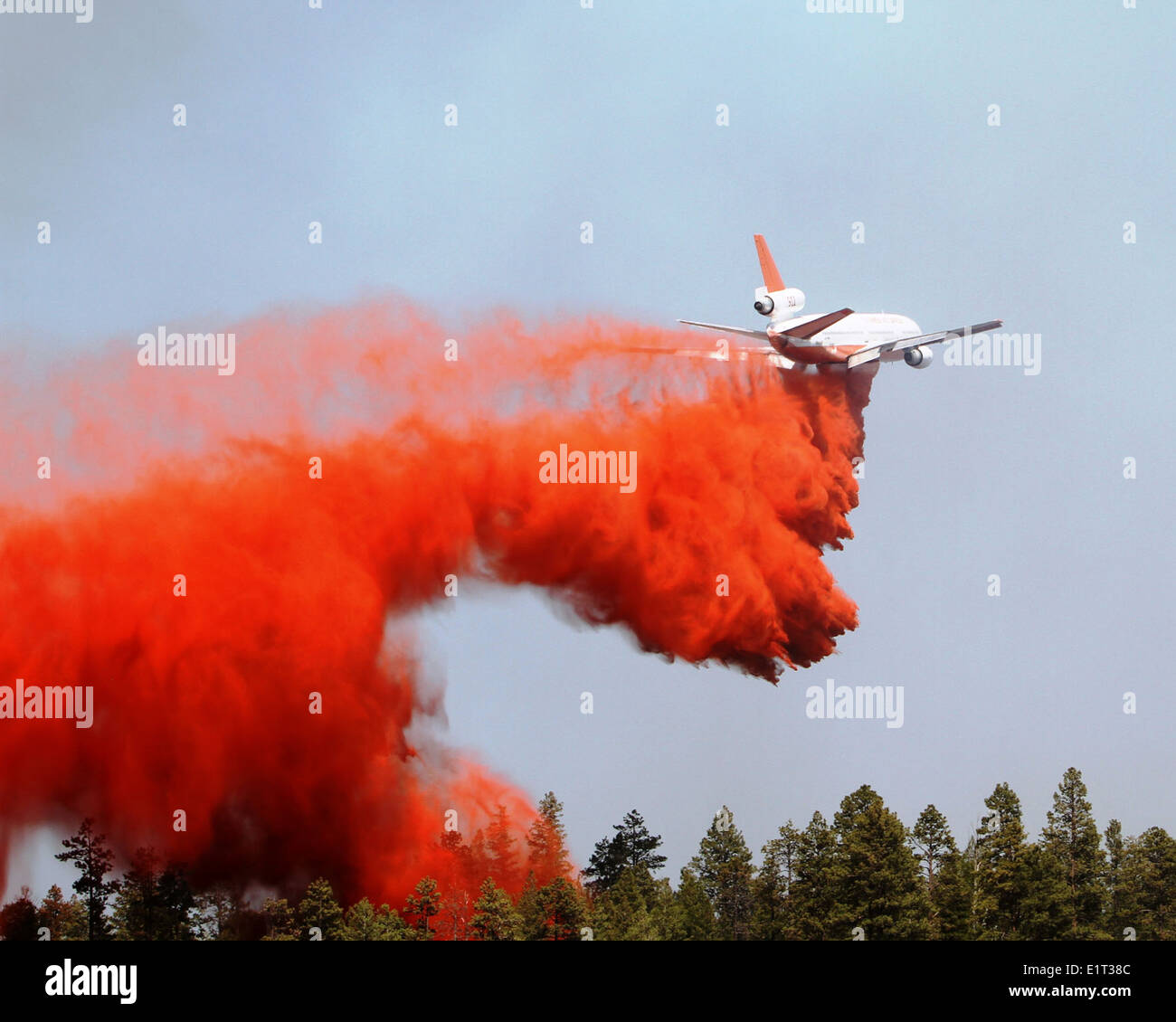 The WF 51 Air Tanker, a DC-10 VLAT, provides crucial firefighting ...
