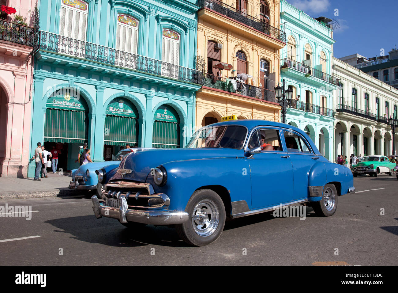 Classic cars and streets, Havana, Cuba Stock Photo - Alamy