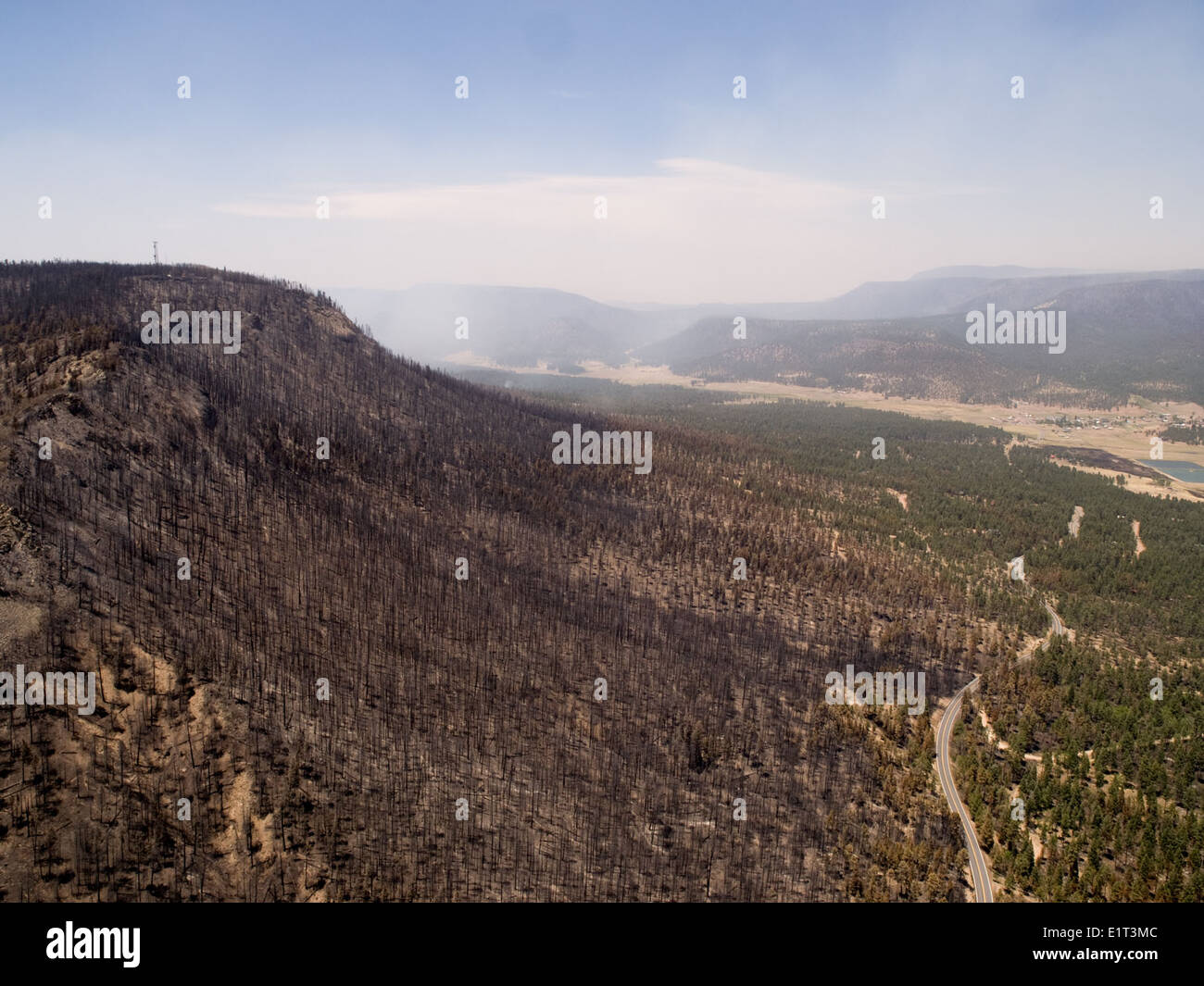 The 2011 Wallow Fire in the Apache-Sitgreaves National Forest caused ...