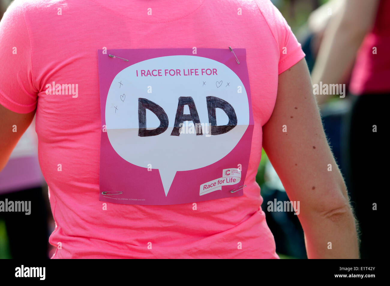 Race for Life, Cancer Research UK charity event Stock Photo - Alamy