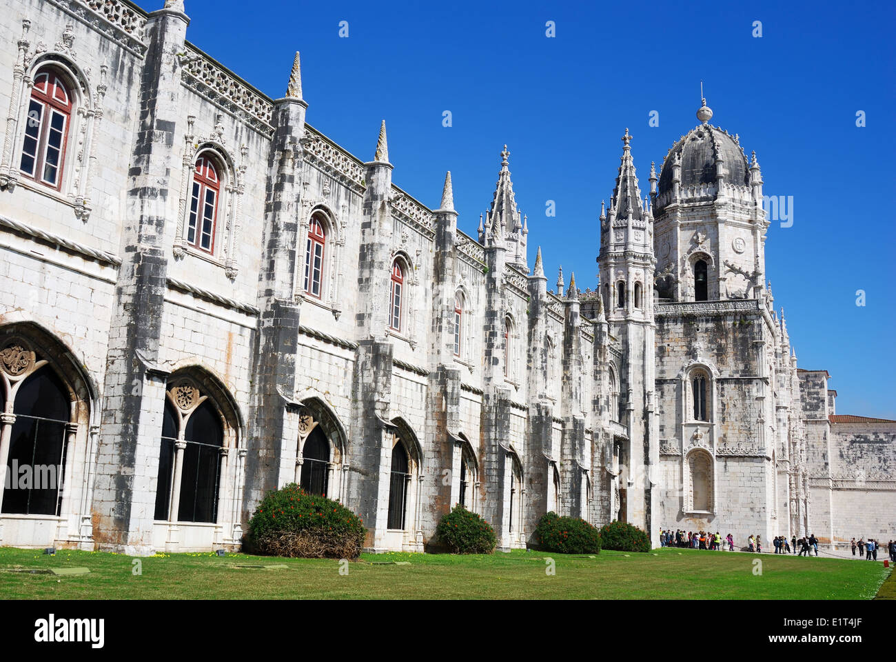 The Hieronymites (Jeronimos) Monastery is located in the Belem district ...