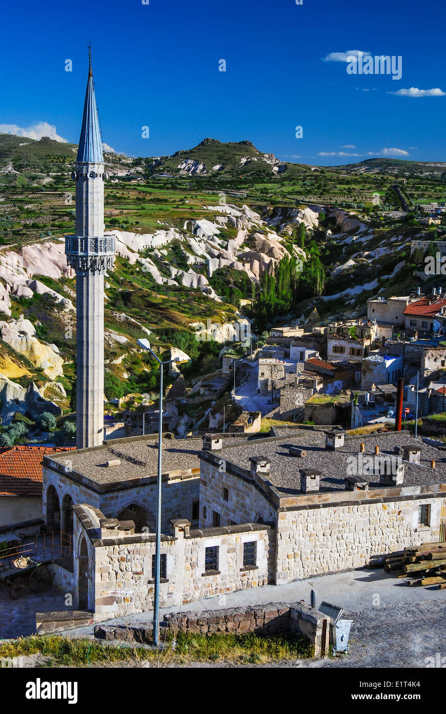 Turkey, Urgup. Medieval town in province Nevsehir historical region of ...