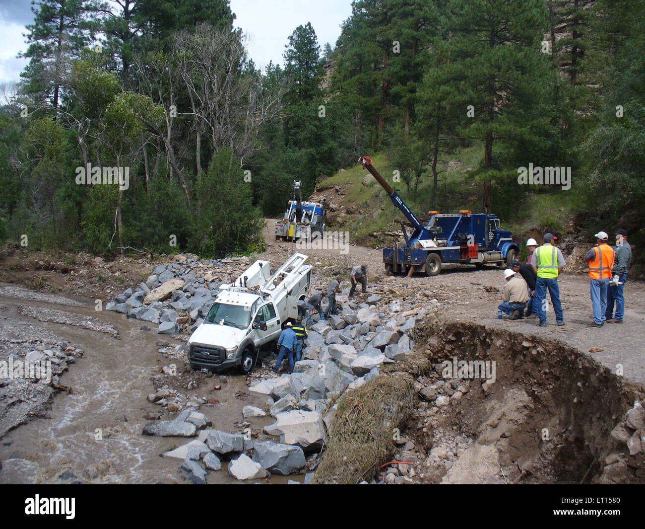 Monsoon flooding in the southwestern U.S. impacts landscapes ...