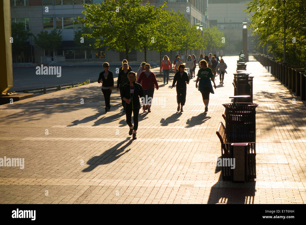 WIC let's move walk in Pittsburgh PA Stock Photo - Alamy