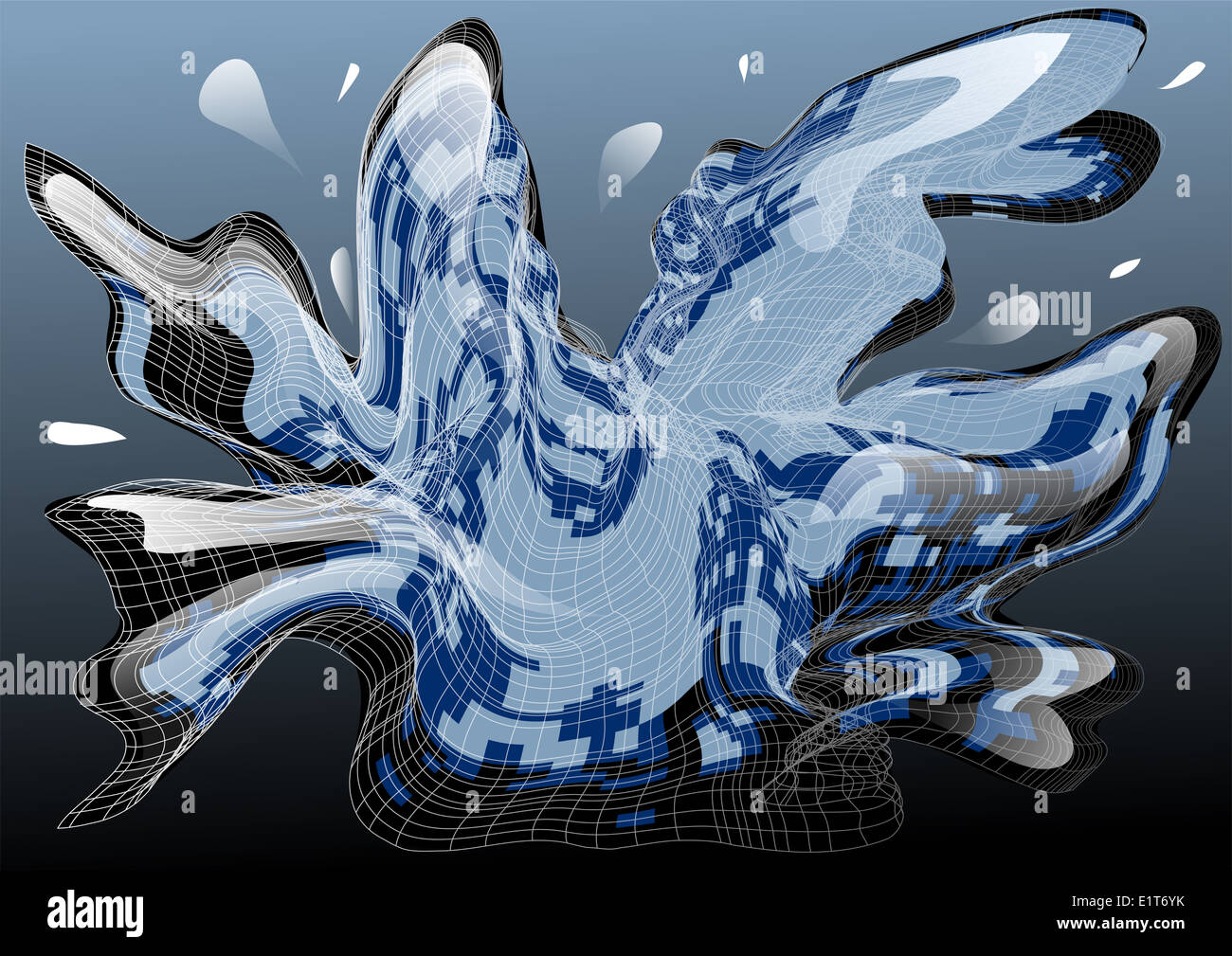 abstract water splash Stock Photo - Alamy