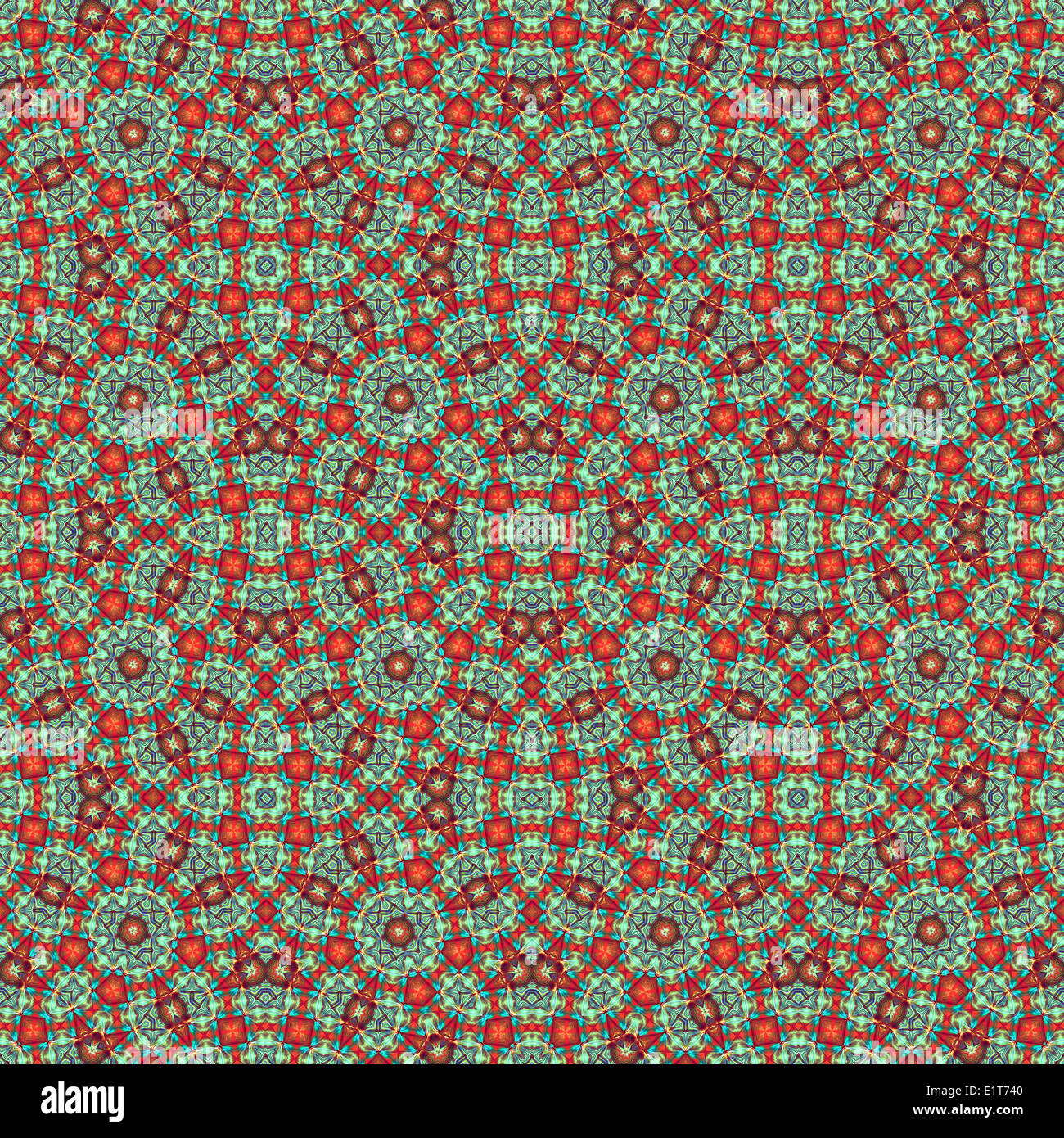 red and green color decorative design pattern Stock Photo - Alamy