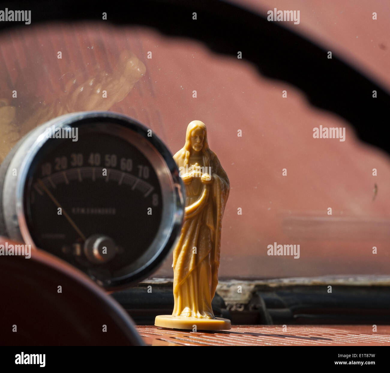 Jesus on a car hi-res stock photography and images - Alamy