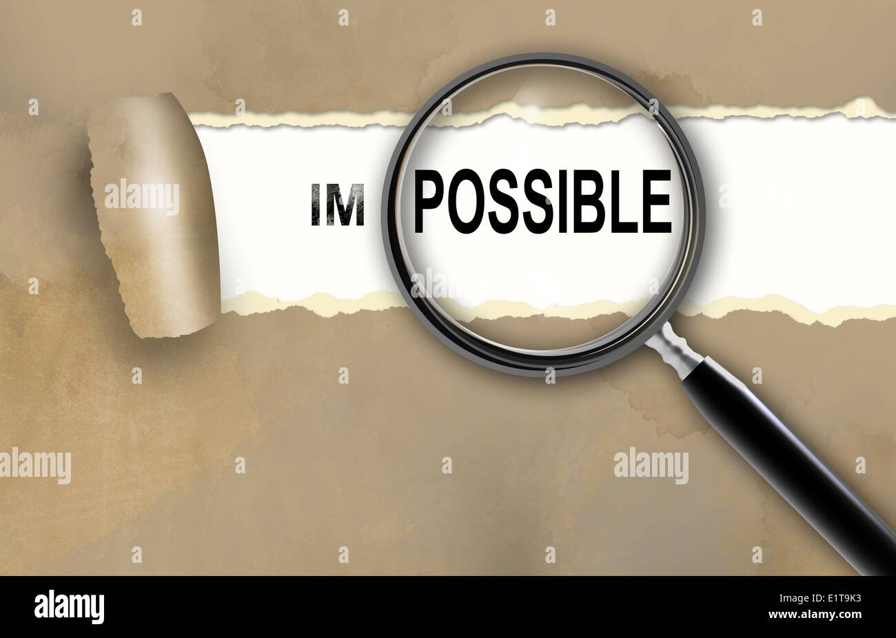 Torn wallpaper help me hi-res stock photography and images - Alamy