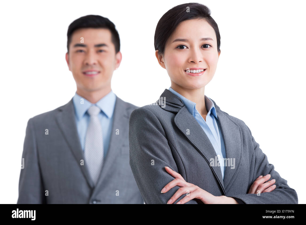 Confident business people Stock Photo - Alamy