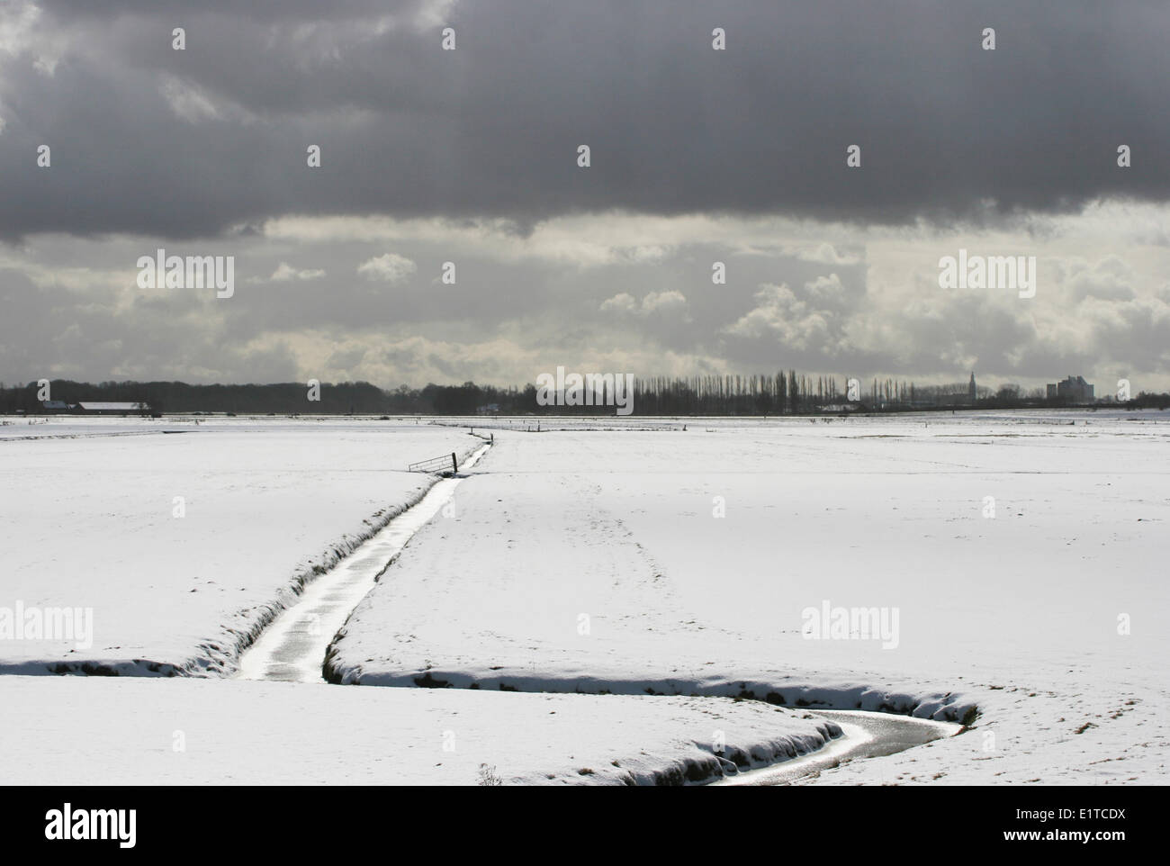 Trench snow hi-res stock photography and images - Alamy