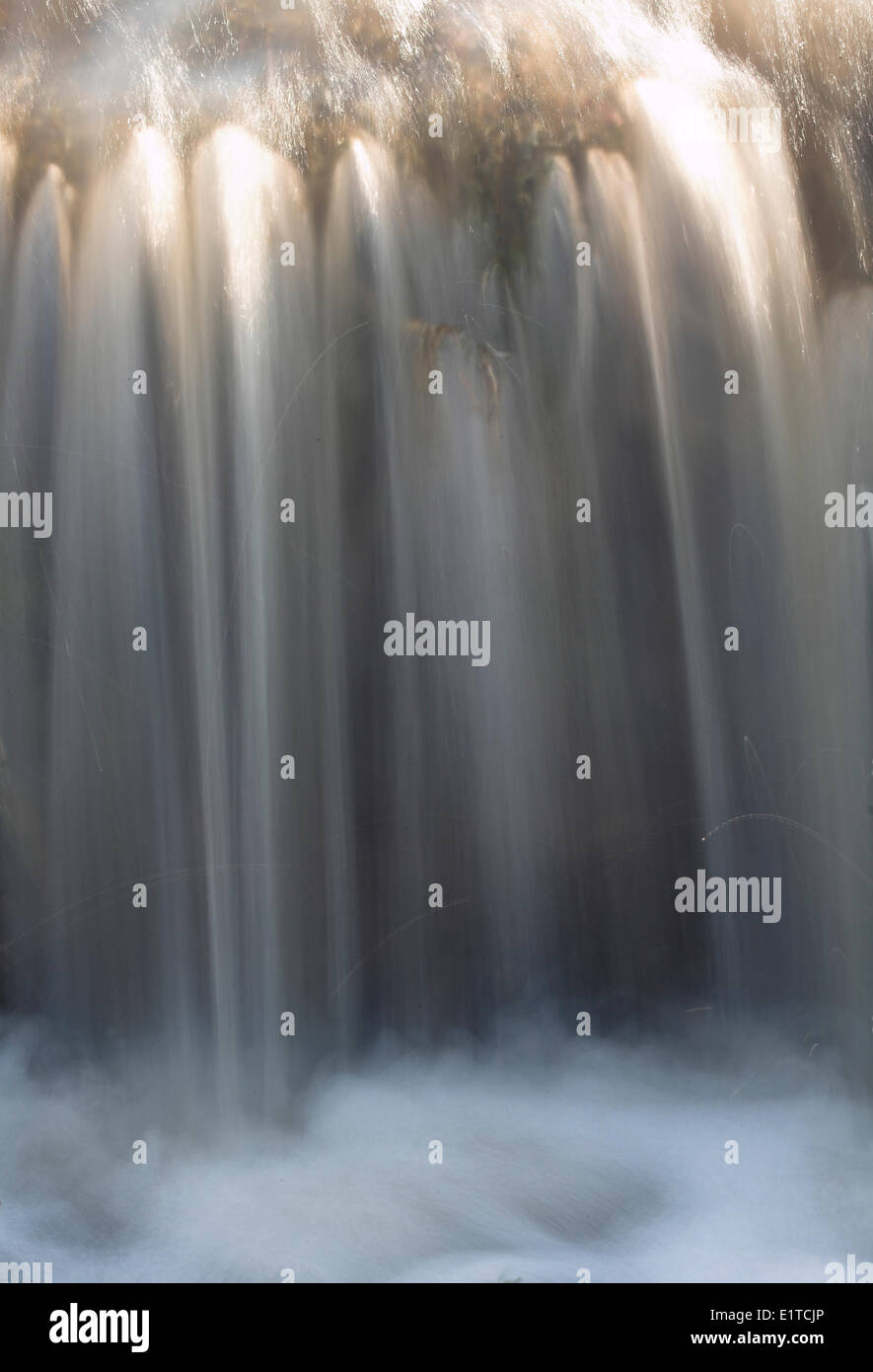 Waterfall and long exposure Stock Photo - Alamy