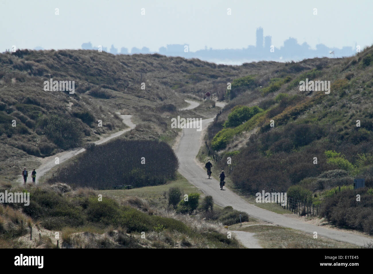Foot and cycling path hi-res stock photography and images - Alamy