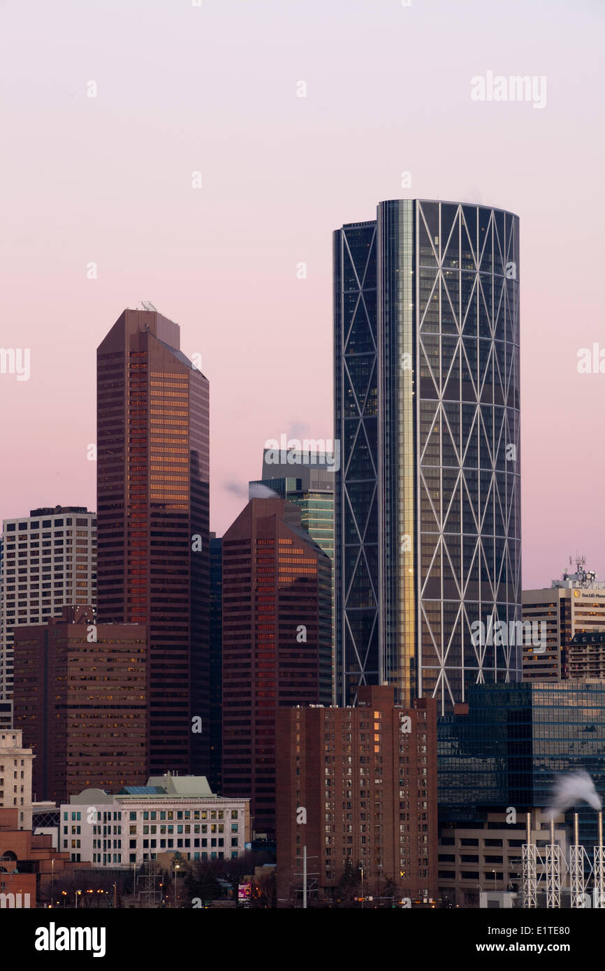 New skyline featuring the new bow building hi-res stock photography and ...