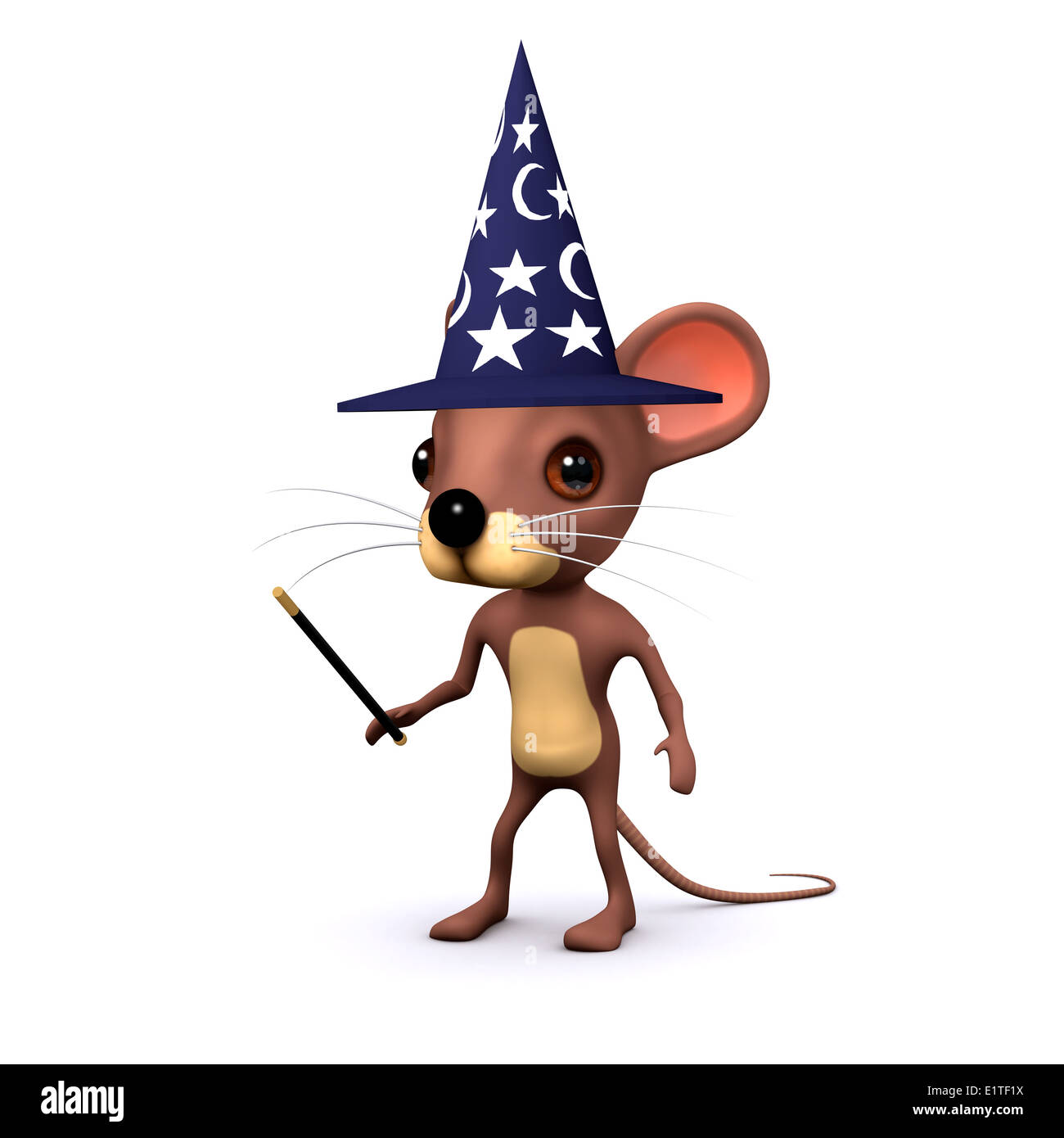 Cartoon illustration cute mouse wizard hi-res stock photography and ...