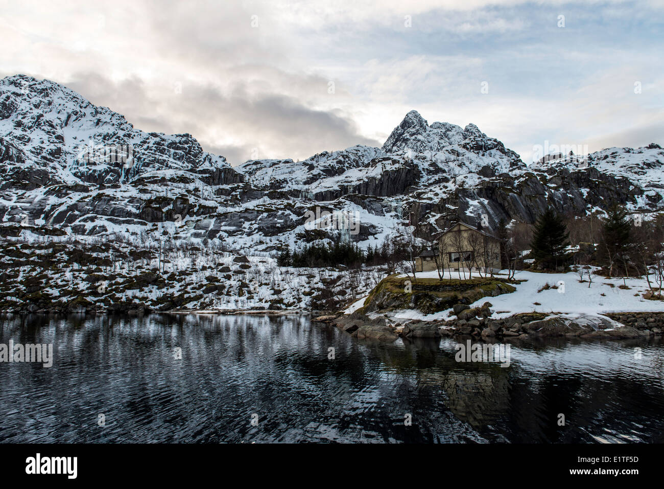 Landscape Lofoten Islands North Norway Scandinavia Stock Photo - Alamy