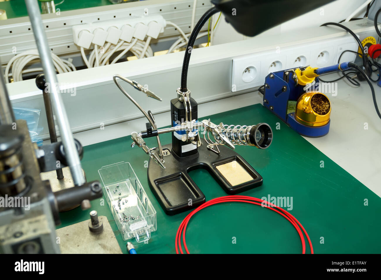 Assembly line electronics hi-res stock photography and images - Alamy