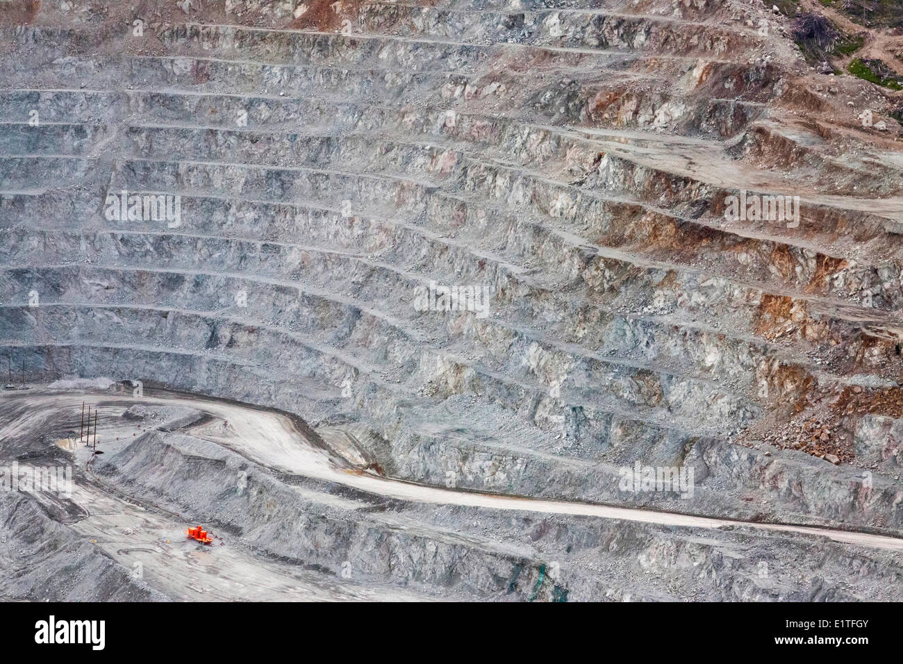 Open pit mining british columbia hi-res stock photography and images ...