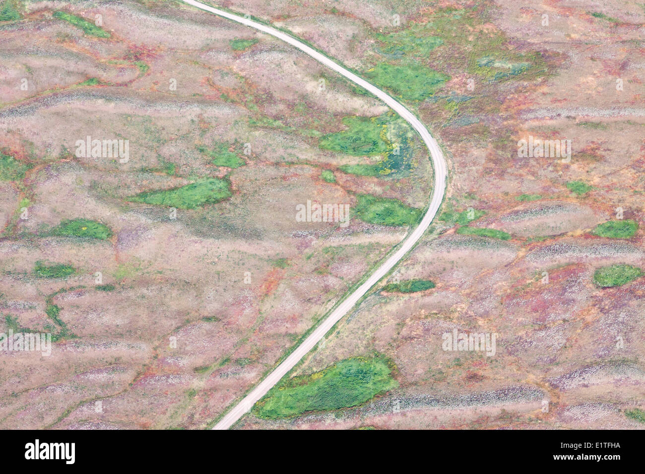 Aerial photography over the South Cariboo Chilcotin region of British ...