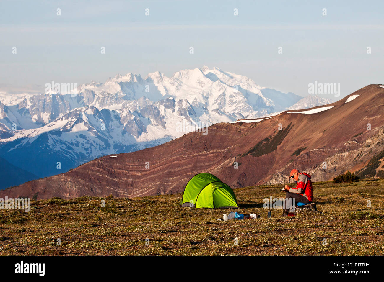 Hiking and photographing in the Mt Waddington Area in the Chilcotin ...