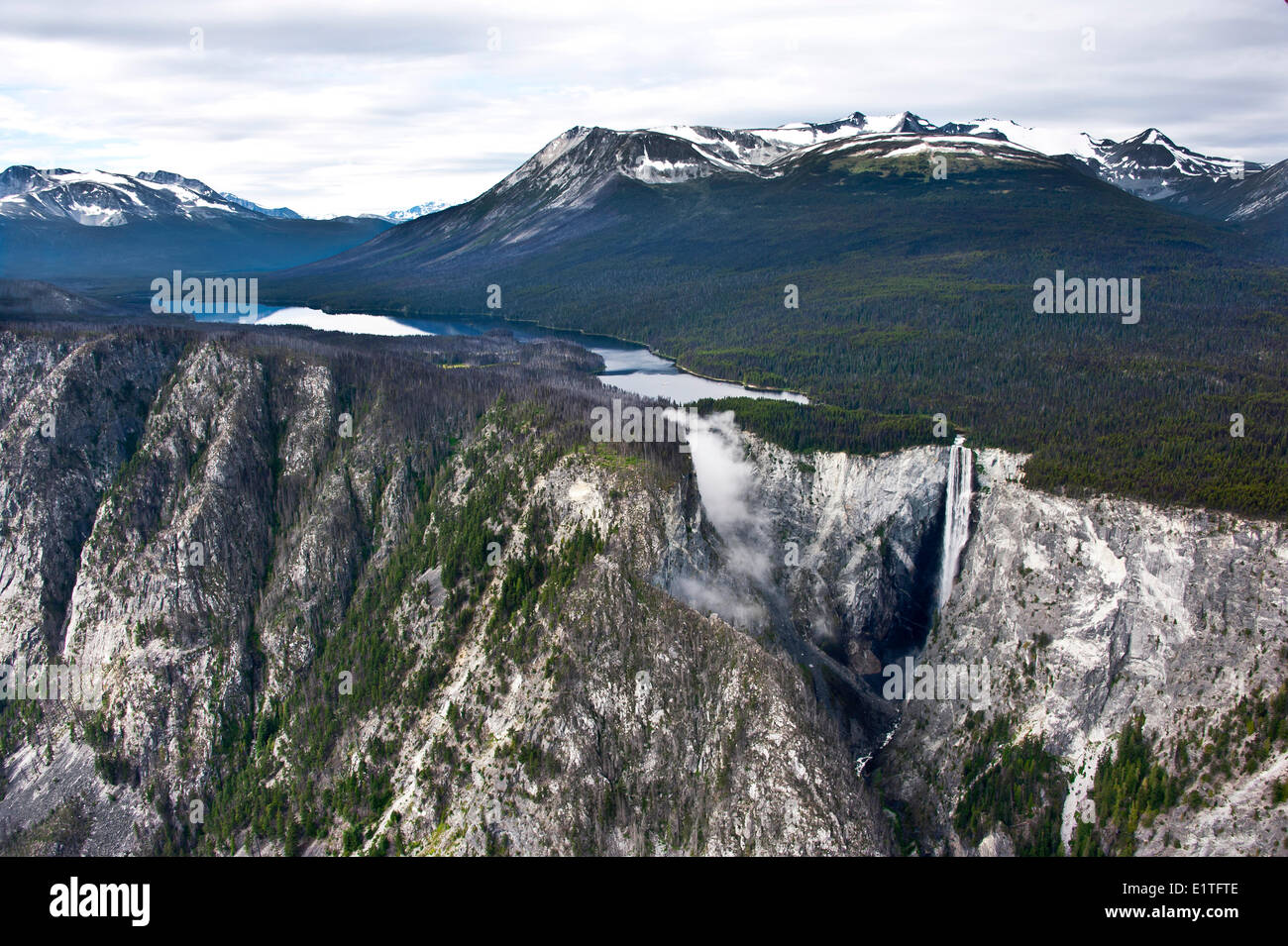 Aerial photography over the Chilcotin region of British Columbia Canada ...