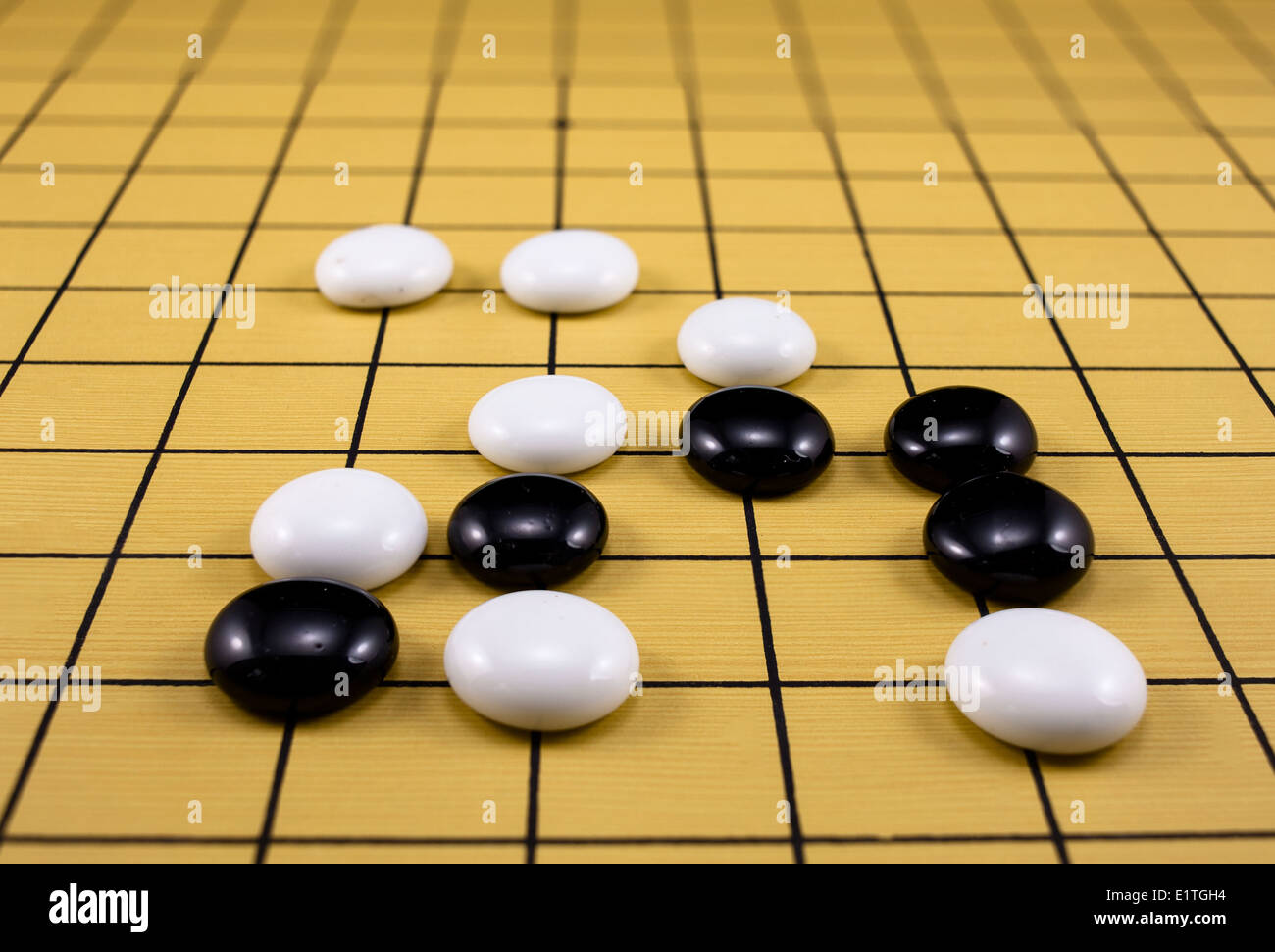 Go board game korea hi-res stock photography and images - Alamy