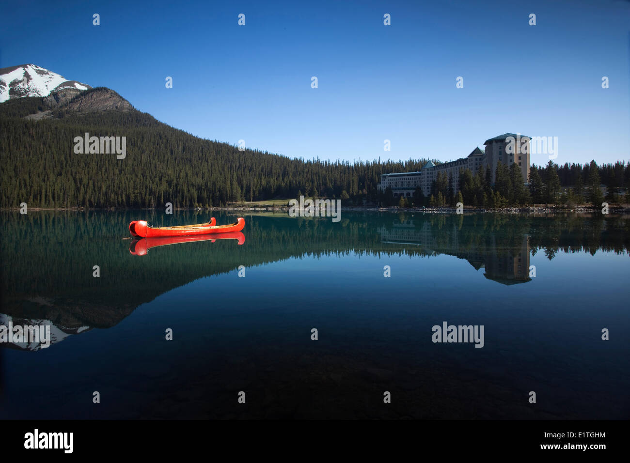 Lake Louis, Banff National Park, Alberta, Canada Stock Photo - Alamy