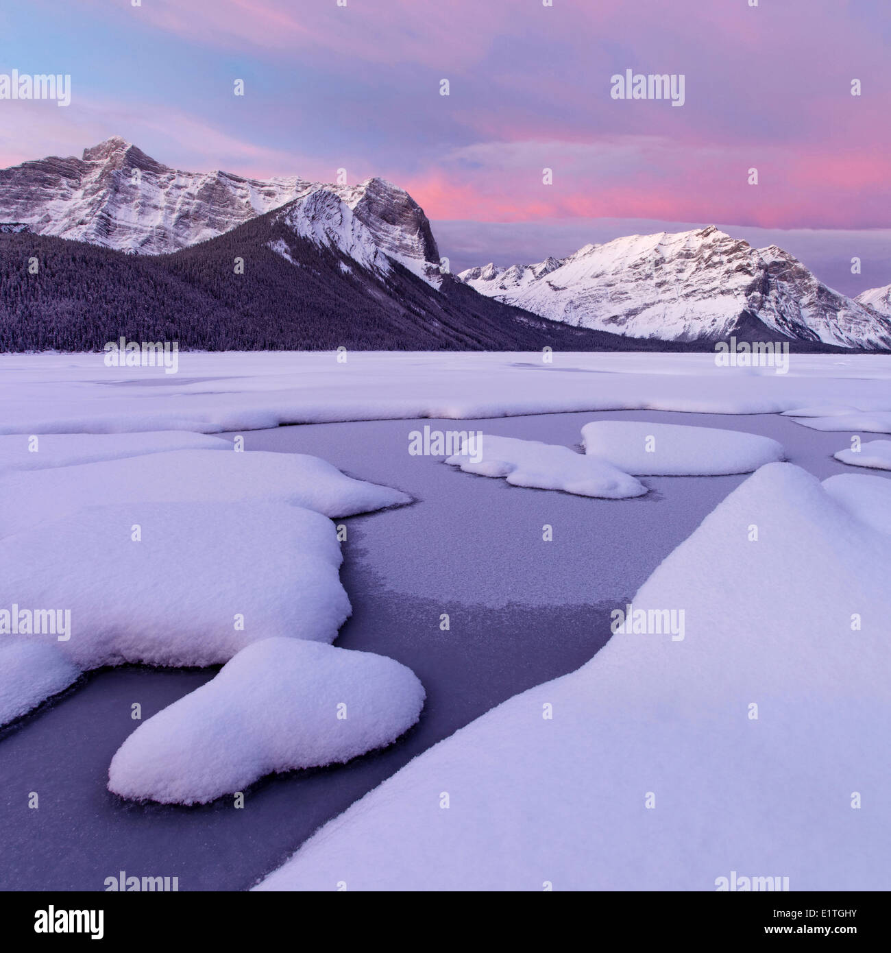 Upper Kananaskis Lake before sunrise. Kananaskis Country Alberta ... Upper Kananaskis Lake before sunrise. Kananaskis Country Alberta ...