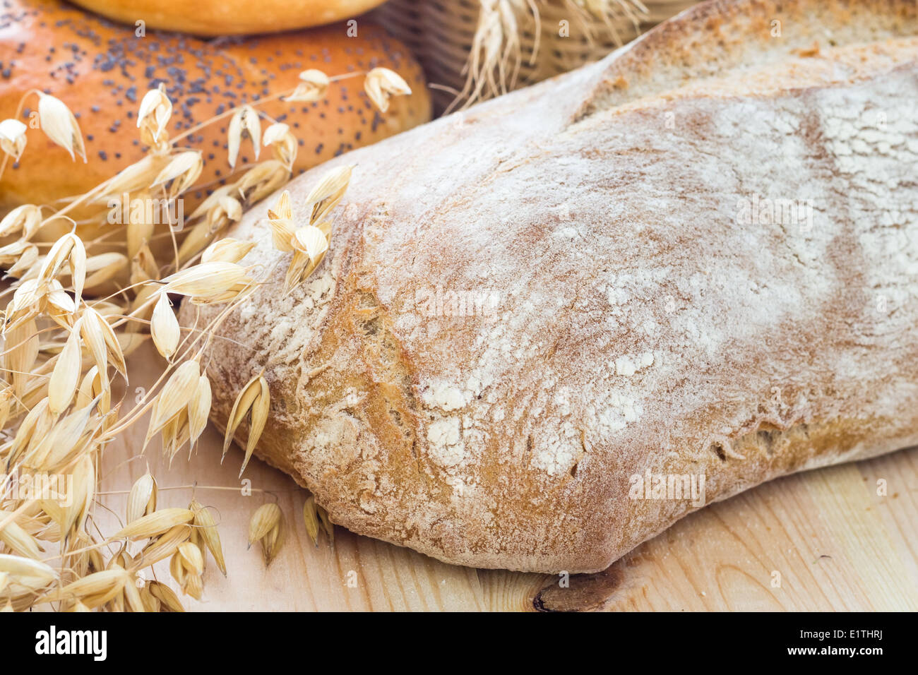 Bread loaf shapes hi-res stock photography and images - Alamy