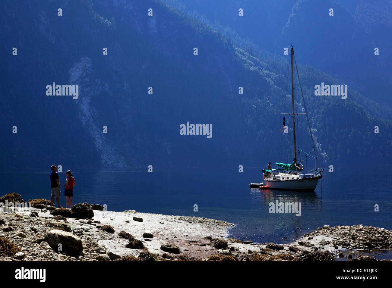 Princess Louisa Inlet, Marine Provincial Park, Summer, Tourists ...