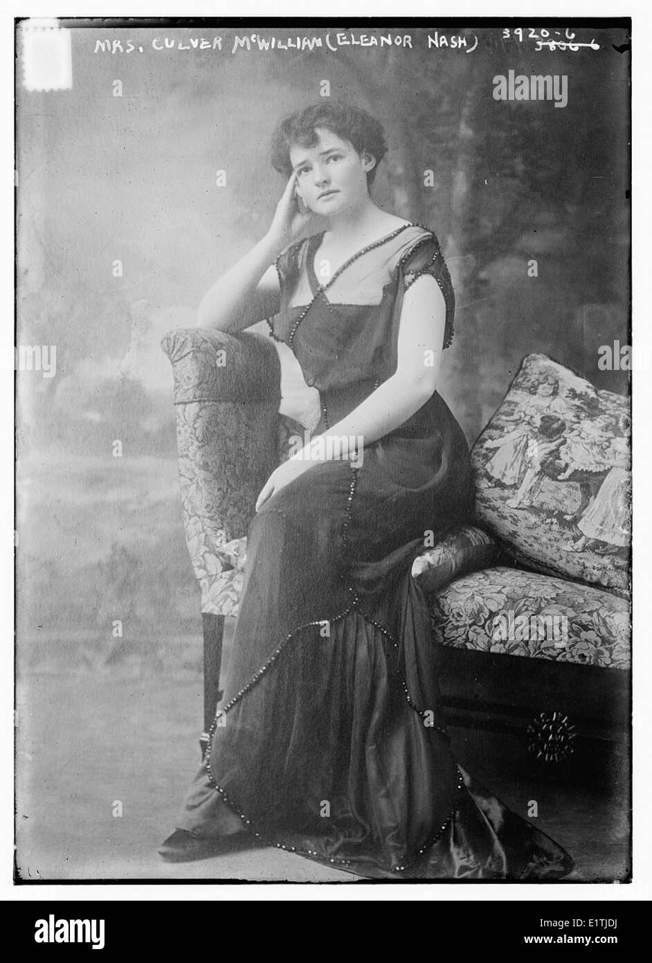 This portrait from the Library of Congress captures Mrs. Culver ...