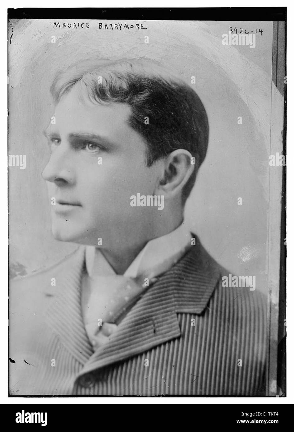 This image captures Maurice Barrymore, an iconic figure in the history ...