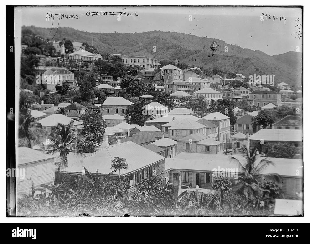 This image from the Library of Congress depicts St. Thomas, located in ...