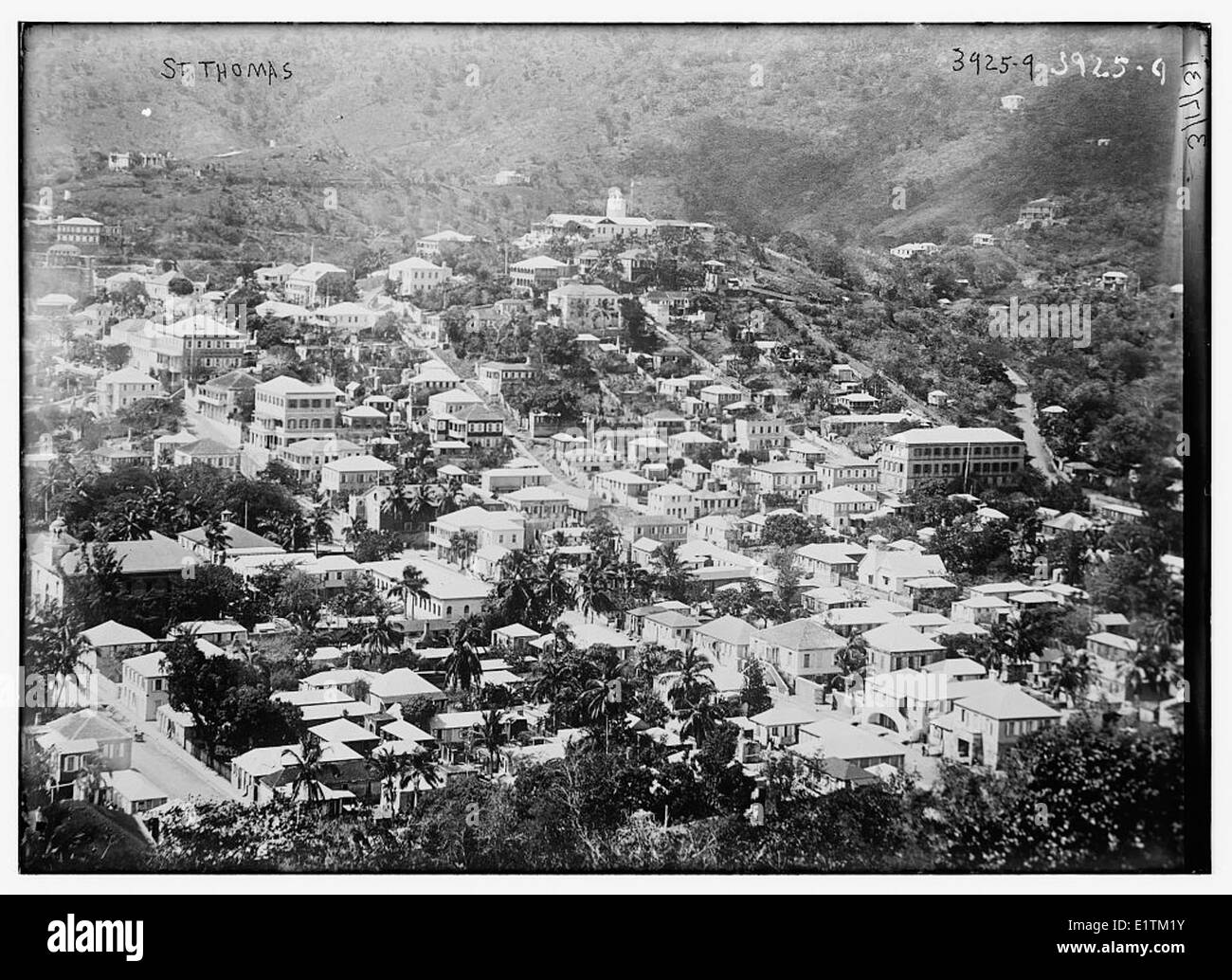 St. thomas virgin islands Black and White Stock Photos & Images - Alamy