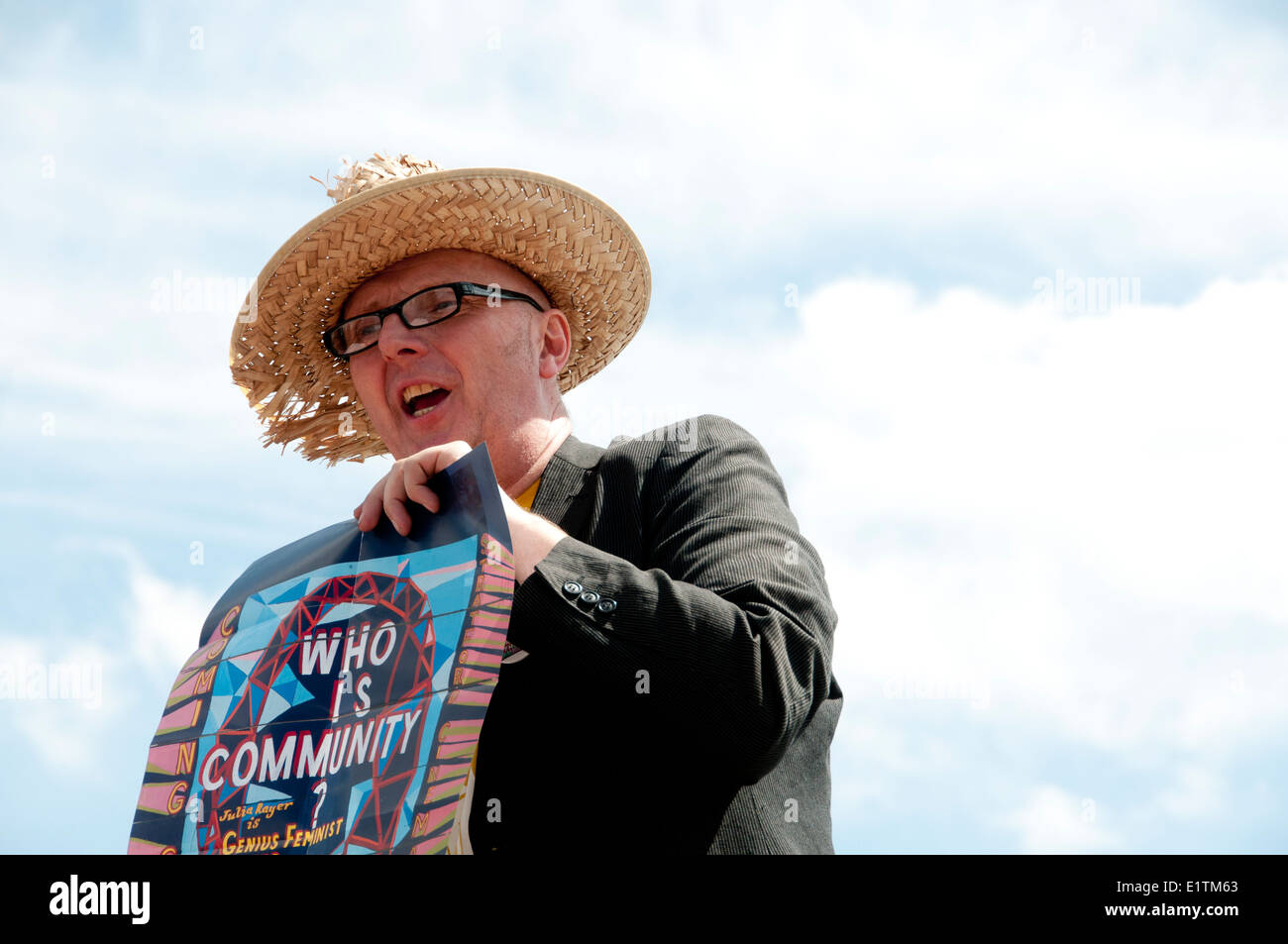 Vauxhall Art Car Boot Fair. Art lecture by Bob and Roberta Smith ...