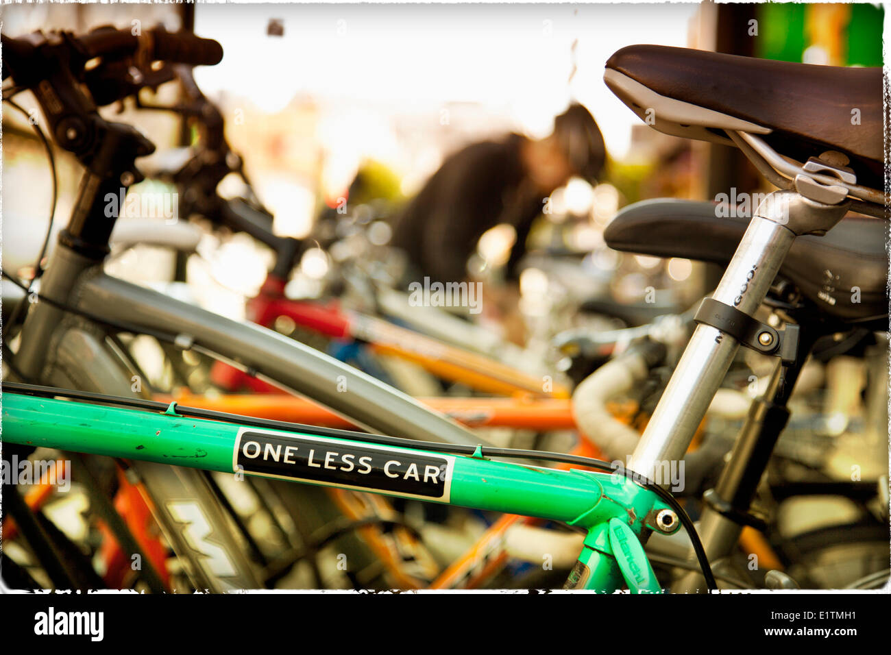 Car bumper stickers hi-res stock photography and images - Alamy