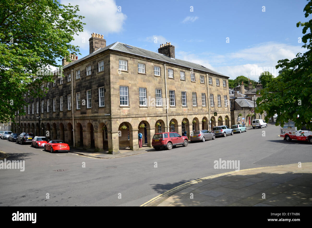 Victorian spa town buxton derbyshire england hi-res stock photography ...