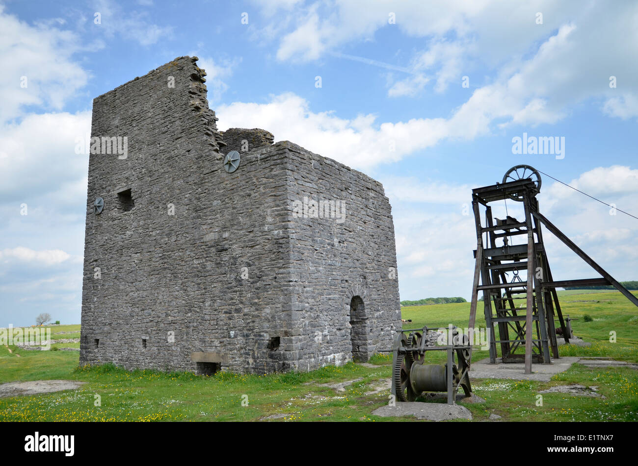 Magpie mine abandoned lead mine hi-res stock photography and images - Alamy