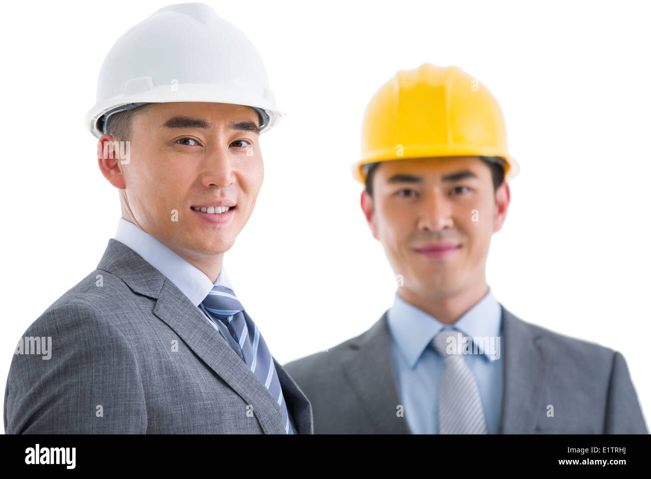 Portrait two architects standing hi-res stock photography and images ...