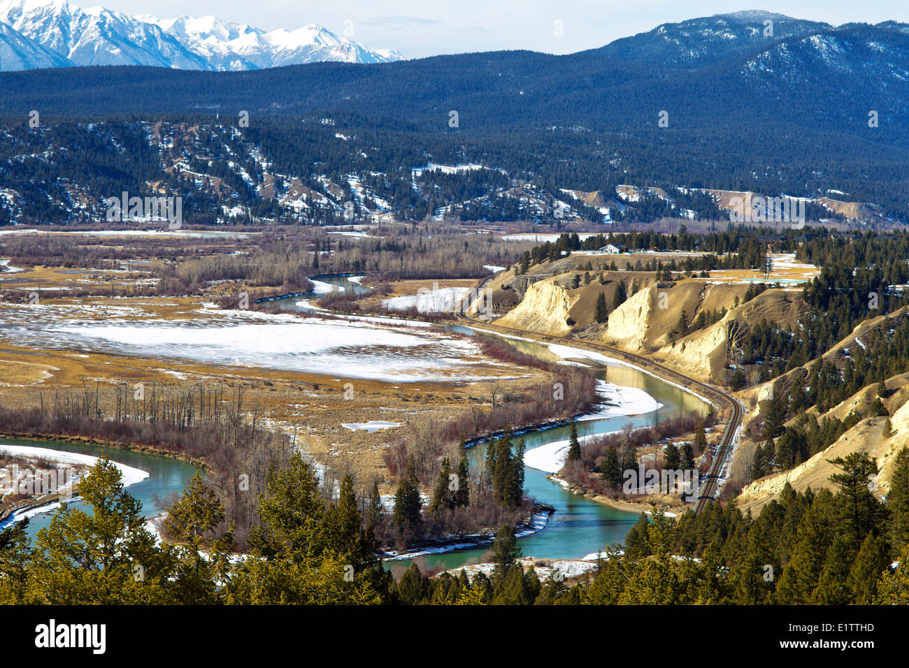 Radium, British Columbia, Canada Stock Photo - Alamy