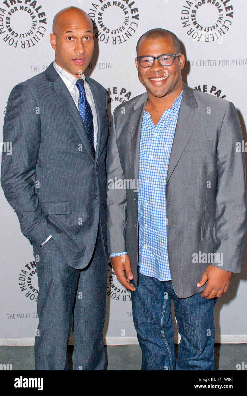 Los Angeles, USA. 9th June, 2014. Keegan-Michael Key and Jordan Peele ...