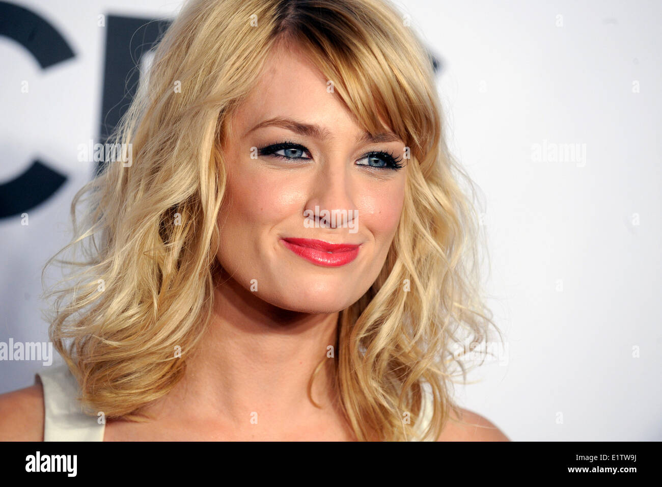 New York, USA. 8th June, 2014. Beth Behrs attending American Theatre ...