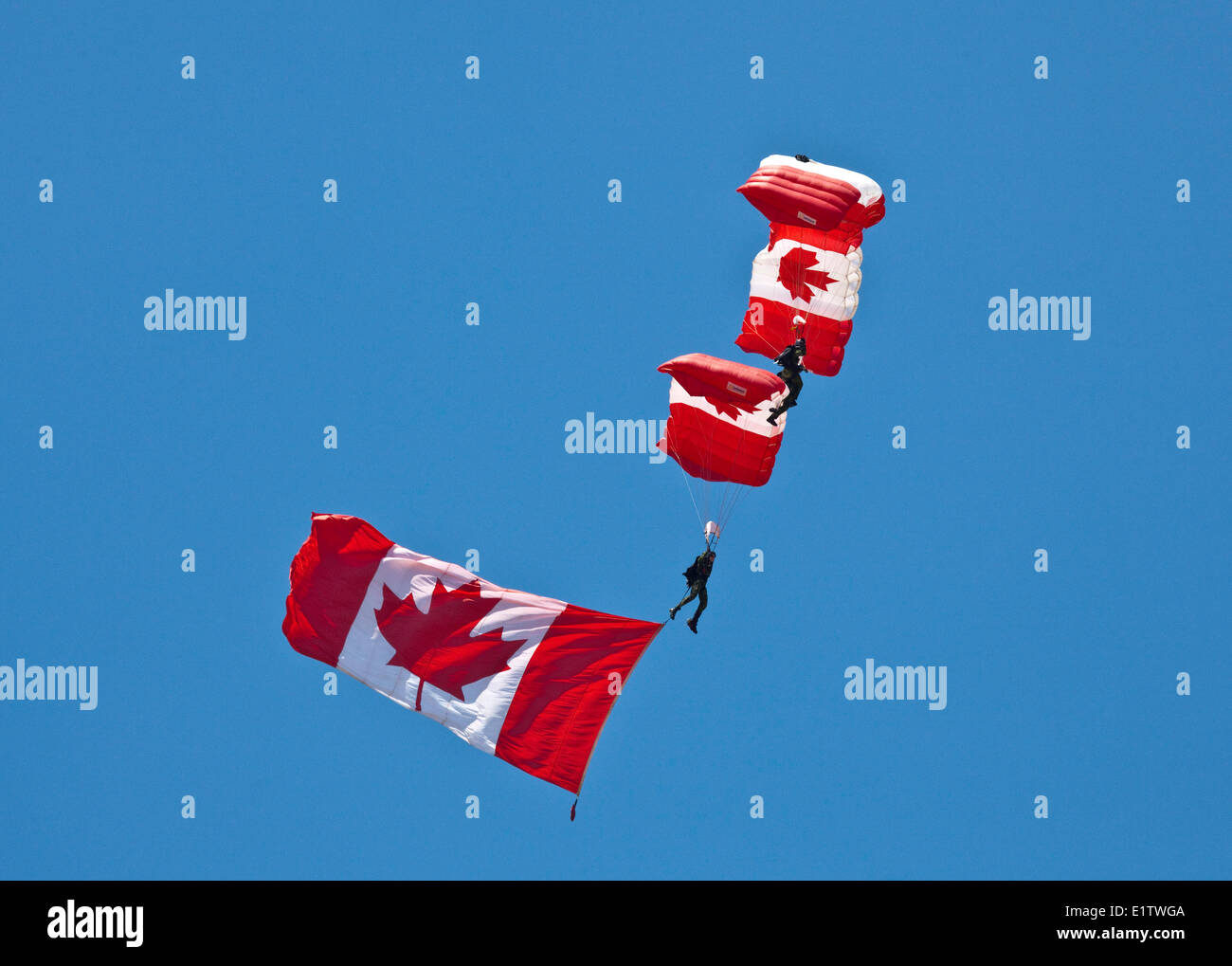 Canadian Forces Parachute Team, The SkyHawks;Forces canadiennes,les ...