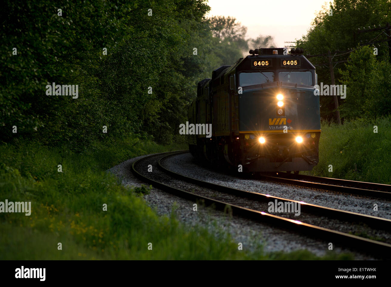 Via rail canadian hi-res stock photography and images - Alamy
