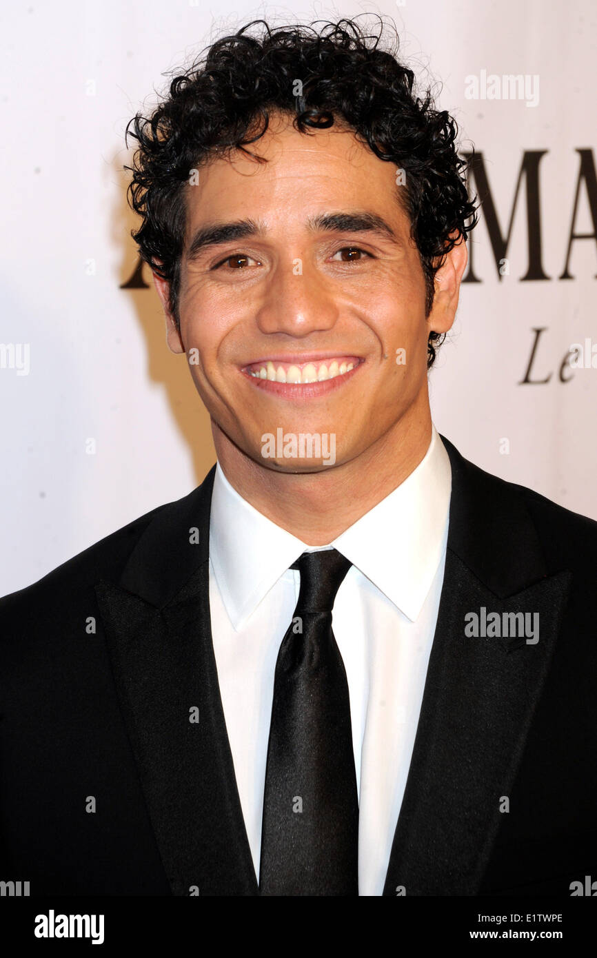 New York, USA. 8th June, 2014. Adam Jacobs attending American Theatre ...